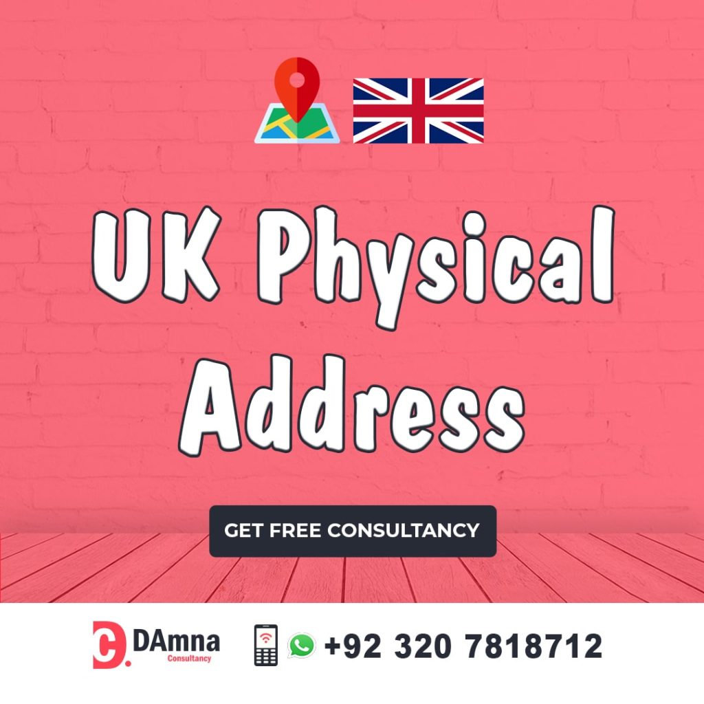 UK Physical Address - DAmna Consultancy LLC